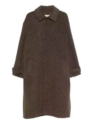GOLDEN GOOSE Buttoned Pocket Coat - Brown