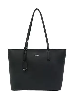 Dkny Zip-top Tote - Black