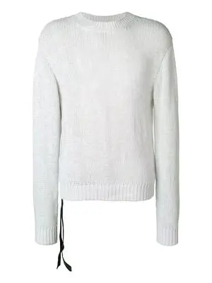 BEN TAVERNITI UNRAVEL PROJECT Longsleeve Loose Fitted Sweatshirt - Grey