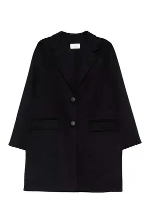THE DYNAMIS STUDIO Button-fastening Coat - Black