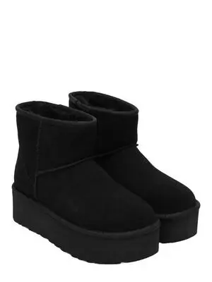 UGG Classic Mini Platform Boots - Black