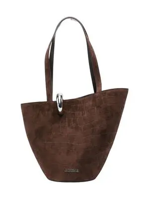 Jacquemus Le Bambola Moyen Bucket Bag Brown