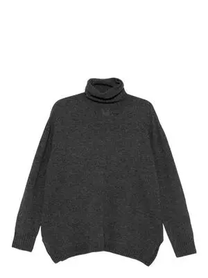 ALYSI Cashmere Turtleneck Jumper Grey