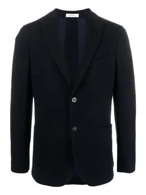 Boglioli Wool Blend Single-breasted Jacket - Blue