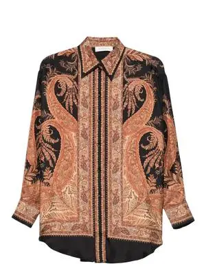 ZIMMERMANN Hypnotic Silk Shirt
