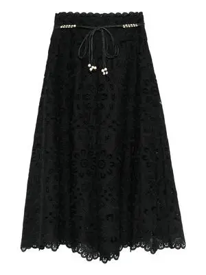 Zimmermann Rhiannon Maxi Skirt - Black