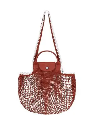 Longchamp La Pliage Mesh Bag Orange