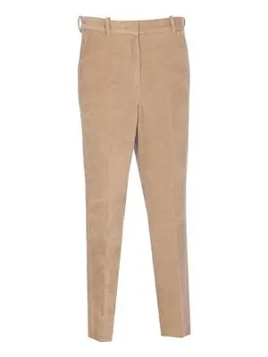 CIRCOLO 1901 Cotton Trousers Beige