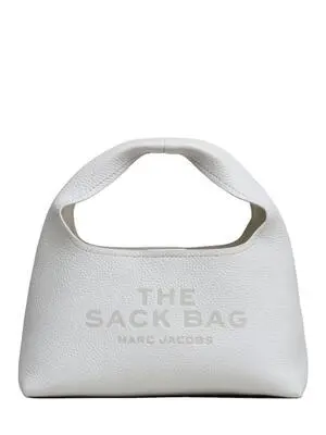 Marc Jacobs The Mini Sack Leather Handbag White