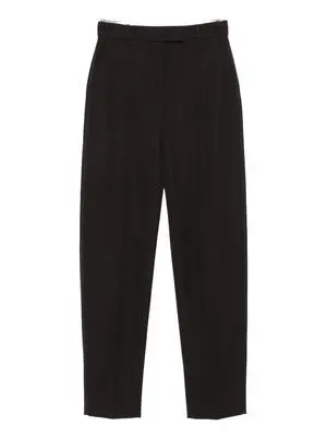 Alexander McQueen Wool Trousers - Brown