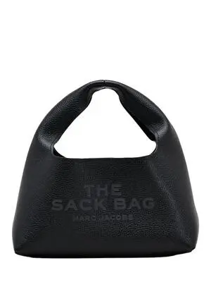 Marc Jacobs The Marc Jacobs Mini Sack Leather Handbag Black
