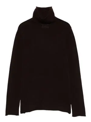 BEYOU Cashmere Turtleneck Sweater - Brown