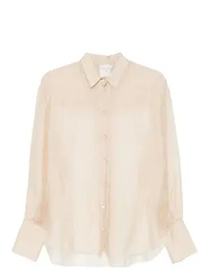 FORTE_FORTE Organza Shirt - Beige