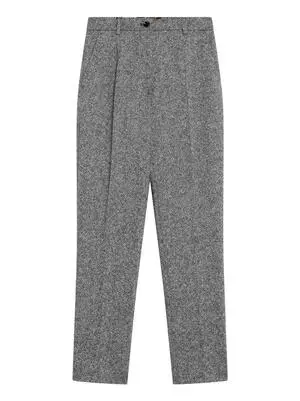 Dolce & Gabbana Dotted Wool Blend Trousers - Multicolor