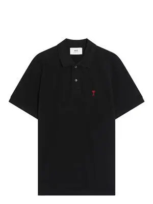Ami De Coeur Polo Shirt - Black