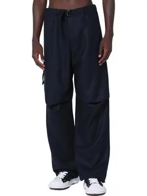 DARKPARK Track Pants In Wool - Blue
