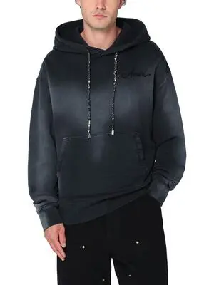 Amiri Bandana Hoodie - Black