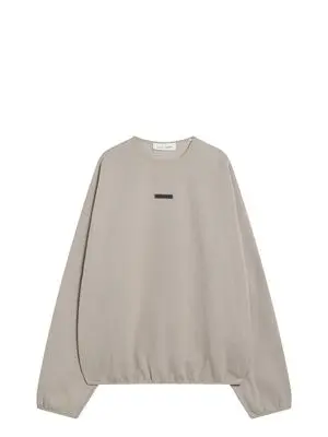 Fear Of God Brushed Cotton Sweatshirt Brown