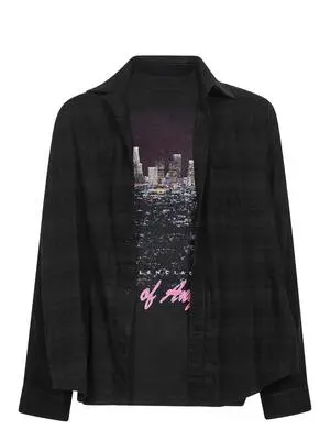 Balenciaga Layered Shirt - Black