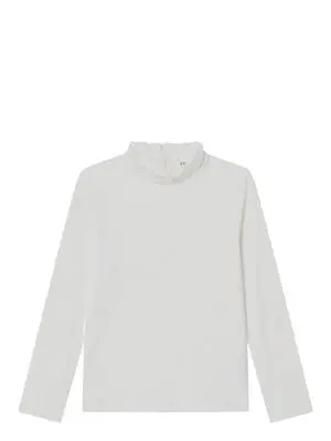 CHLOÉ Cotton High-Neck Top