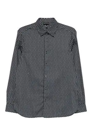 Emporio Armani Cotton Shirt - Blue