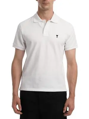 Ami De Coeur Regular Fit Polo Shirt - Blanc