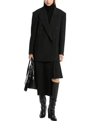 Michael Kors Shawn Wool Blazer - Black