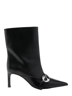 Coperni 70mm Buckle-fastening Boots - Black