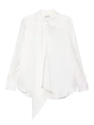 ARCHIVIO '67 Asymmetric Blouse - White