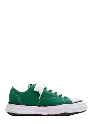 Mihara Yasuhiro Hank Lace-up Low-top Sneakers - Green