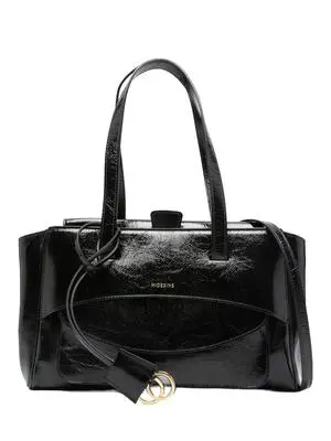 HIDESINS Patent Leather Shoulder Bag