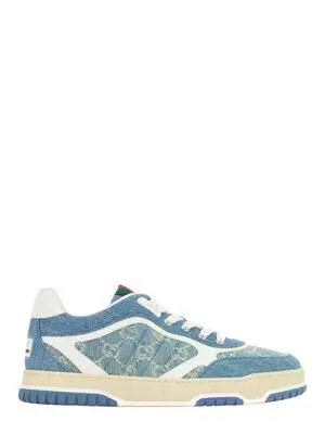Gucci Re-web Low Top Sneakers - Blue