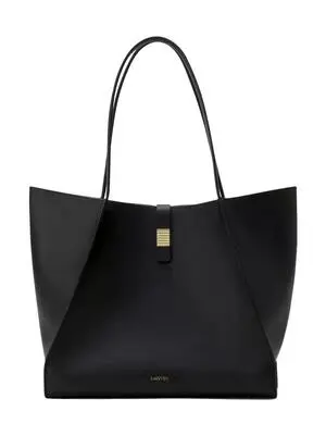 LANVIN Leather Tote Bag - Black