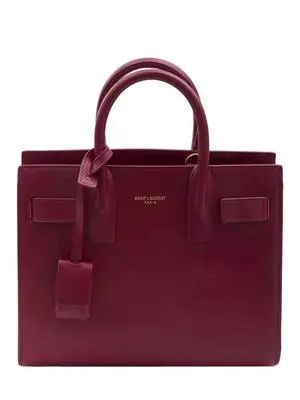 Saint Laurent Small Sac De Jour Tote Bag - Red
