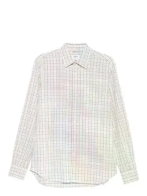 ASPESI Check-pattern Cotton-wool Shirt