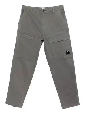 C.P. COMPANY Straight-leg Trousers With Cargo Pockets - Grey