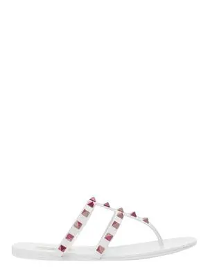 VALENTINO Rockstud Thong Slide Sandals