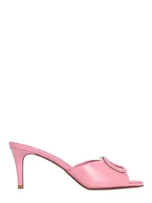 Valentino Garavani V Logo Signature Sandal - Pink