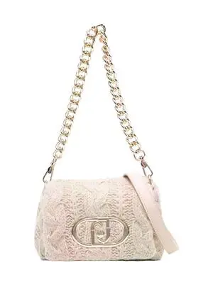 LIU JO Mini Cable-Knit Shoulder Bag