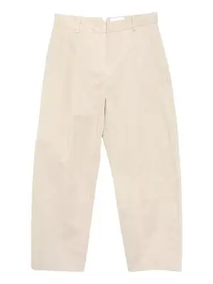 ST. AGNI Wide-leg Trousers - Neutrals