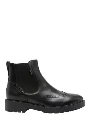 NEROGIARDINI Brogue-detailed Boots - Black