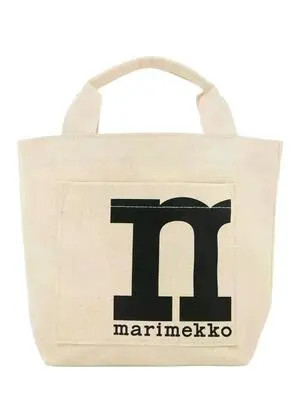 Marimekko Canvas Tote Bag - Neutrals