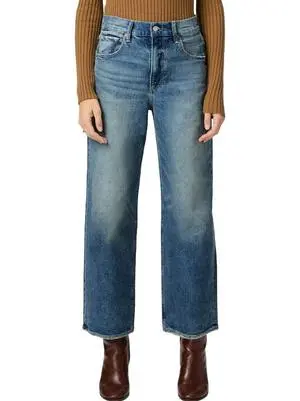 Paige Cameron High-waist Ankle Straight-leg Jeans - Stones