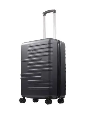 AMERICAN DREAMLINER 26.5" Hardside Luggage With Expansion - Black