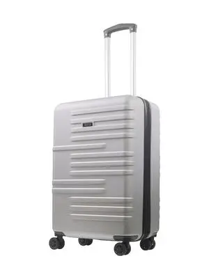 AMERICAN DREAMLINER 26.5" Hardside Luggage With Expansion - Silver Grey