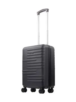 AMERICAN DREAMLINER 22.5" Hardside Carry-on Luggage - Black