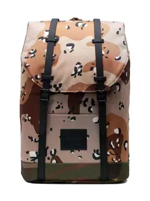 Herschel Supply Co. Camouflage Print Backpack - Brown
