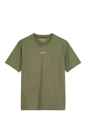 Marc O'polo Logo-print Crew-neck T-shirt - Green