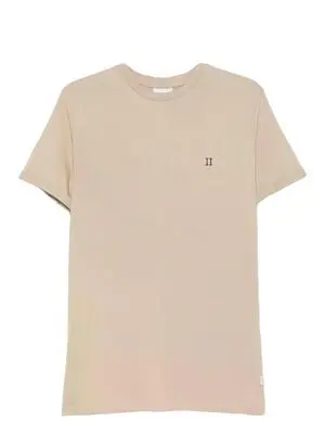 LES DEUX Norregaard Contrast Organic-cotton T-shirt - Neutrals