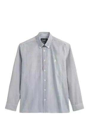Marc O'polo Striped Button-down Shirt - Blue